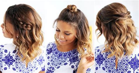 25 Peinados Para Cabello Corto Paso A Paso Bonitos Fáciles Y