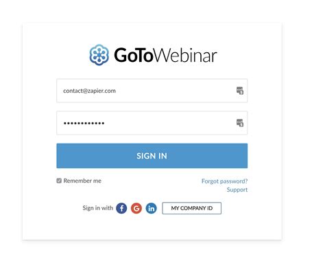 How To Get Started With Gotowebinar Integration Help Support Zapier