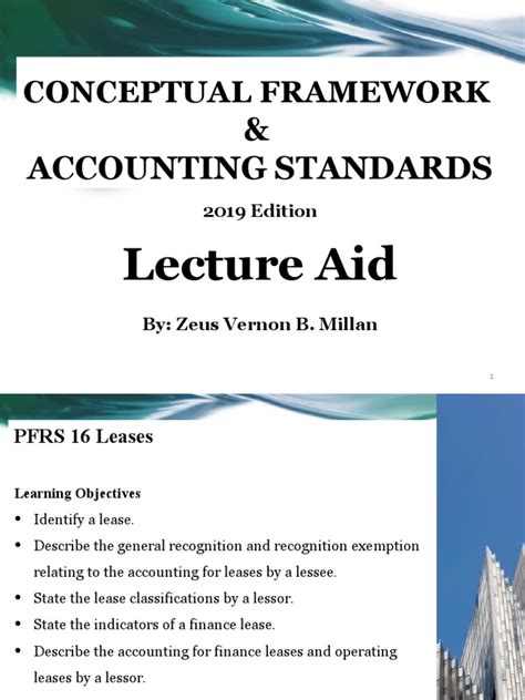 Lecture 18 Pfrs 16 Leases Pdf Lease Economies