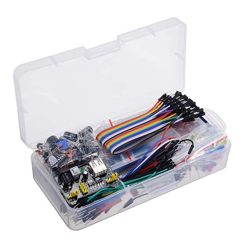 Buy Capacitor Electronics Component Basic Starter Kit With Breadboard