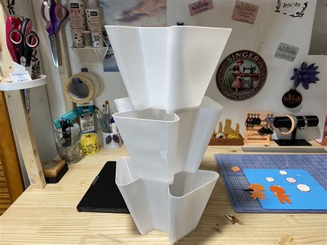 Stackable Herb And Strawberry Planter By Moidabor Makerworld