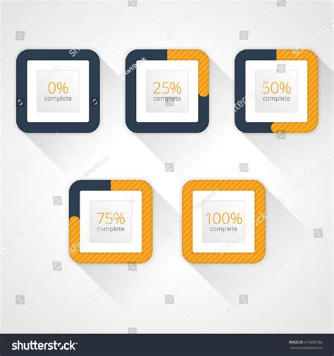 Preloading Progress Bar Vector Illustration Vector Có Sẵn Miễn Phí