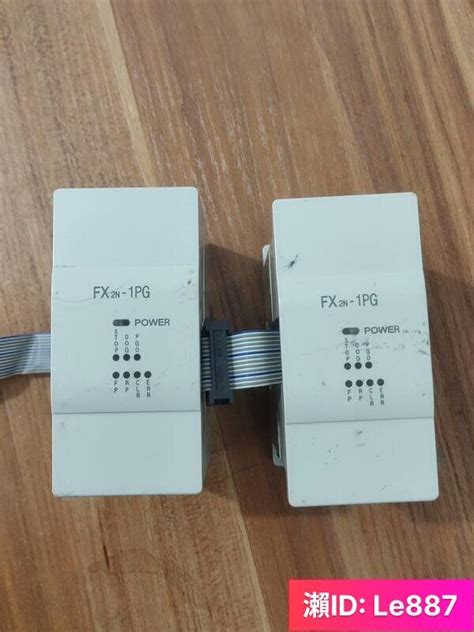 拆機兩個三菱plc模塊fx2n 1pg E，成色見圖功能完好 露天市集 全台最大的網路購物市集