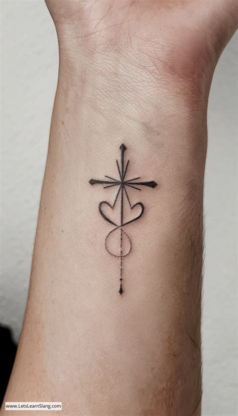 25 Elegant Micro Cross Wrist Tattoos For Women Minimalist Inspiration