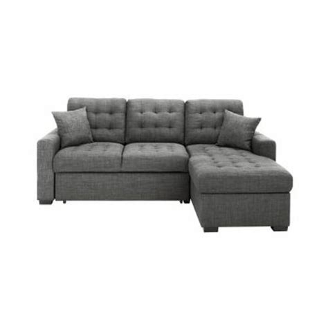 Brynn 2 Pc Sofa Chaise W Pop Up Sleeper And Storage Chaise Sofa