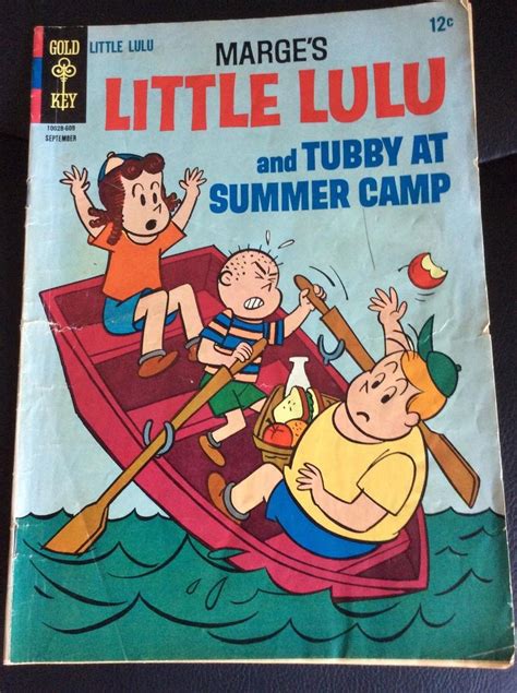 Little Lulu And Tubby At Summer Camp Comic Book Sept1966 No181 Gold