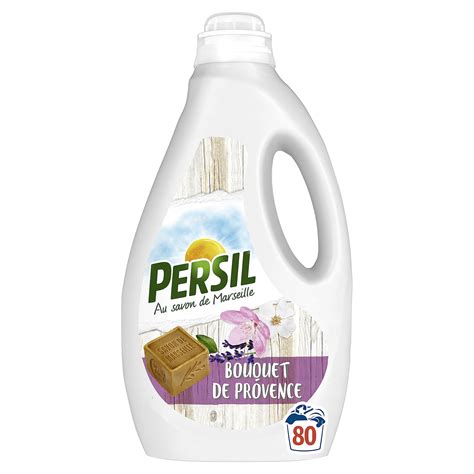 Persil Lessive Liquide Bouquet De Provence 80 Lavages Parfum Aux