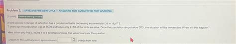 solved problem 2 ﻿save and preview only ﻿answers not