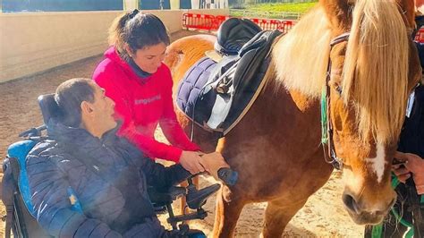 Aspace Inicia Las Clases De Terapia Con Caballos En La Hípica La