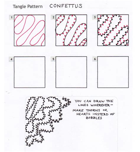 Tangle Patterns Tanglin Tiff
