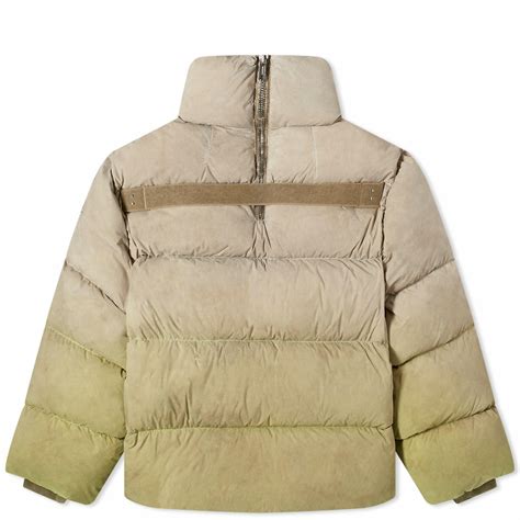 Rick Owens X Moncler Genius Cyclopic Down Jacket In Acid Degrade Rick Owens