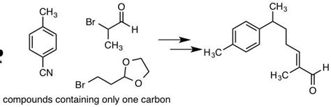 SOLVED CH CH HzC CN H C Br Compounds Containing Only One Carbon CHg