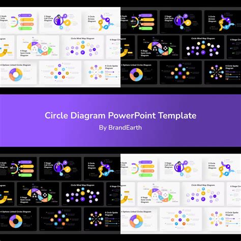 Circle Diagram PowerPoint Template MasterBundles