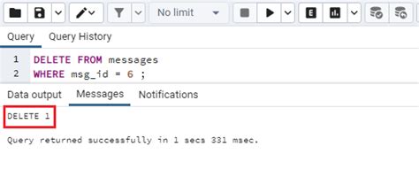 Postgresql Delete How To Delete Table Rows Its Linux Foss