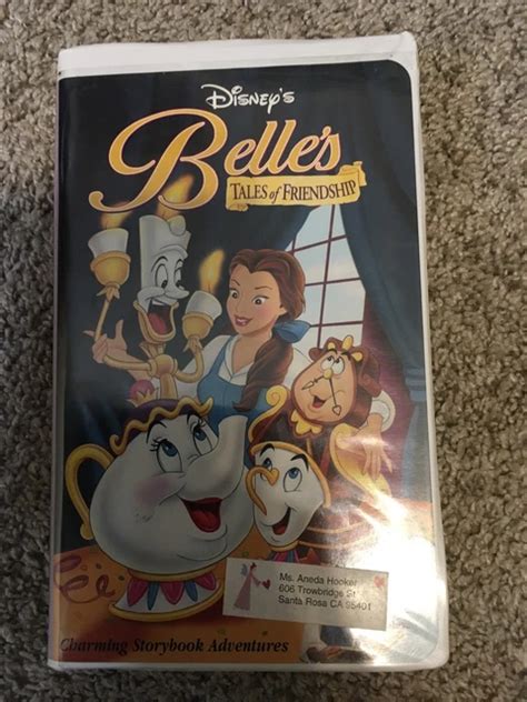 Disneys Belles Tales Of Friendship 1999 Vhs Clamshell £146
