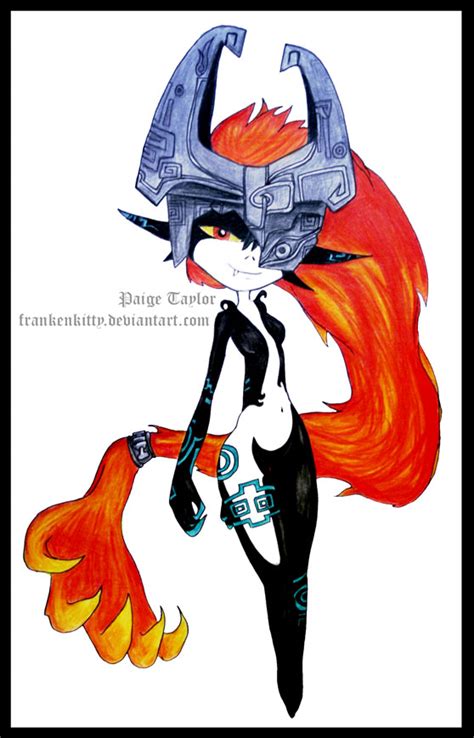 Midna Imp Form By Frankenkitty On Deviantart