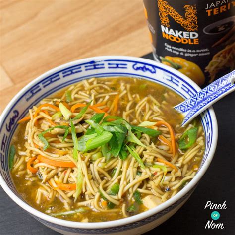 Chicken Teriyaki Noodle Soup Pinch Of Nom