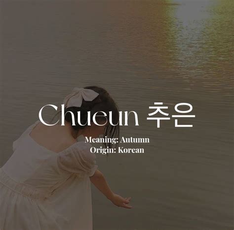 Chueun 2024 Korece Adlar