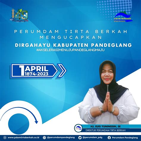 SELAMAT HARI JADI KOTA PANDEGLANG KE
