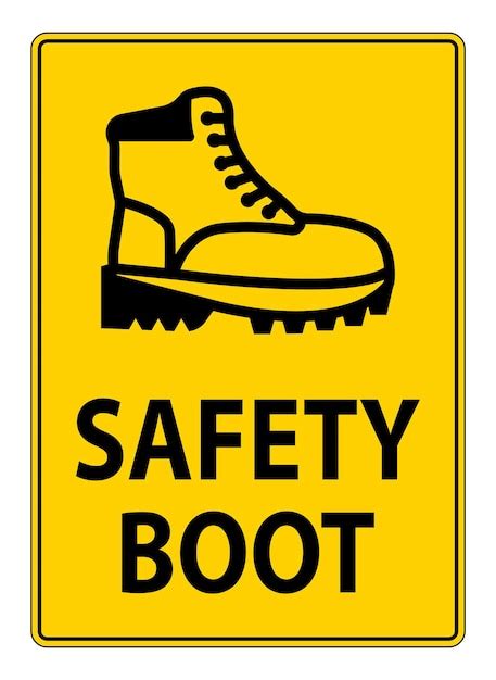 Signe De Sécurité Pour Le Lieu De Travail Ou La Zone De Construction