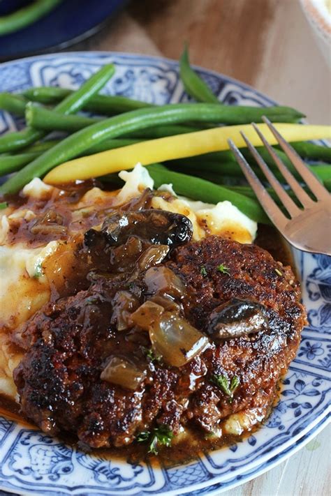 Salisbury Steak Recipe Natasha S Kitchen Banana Breads