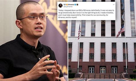 Binance CEO Changpeng Zhao Steps Down And Reveals It Was Not Easy To Let Go As He Pleads