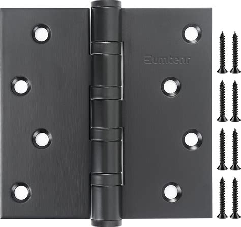 Eumtenr 304 Stainless Steel 4 Door Hinges Heavy Duty Ball Bearing