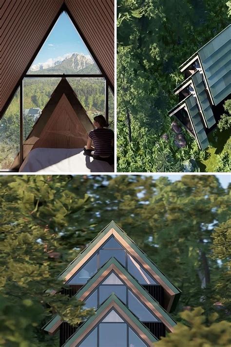 Pine Shaped Treehouse With Breathtaking Views Of The Italian Alps
