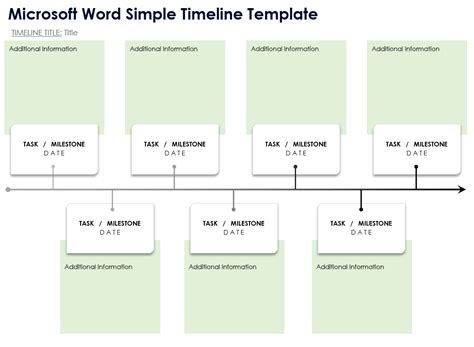 How To Make A Timeline In Microsoft Word