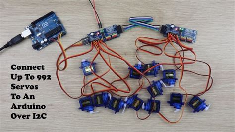 Connect Up To 992 Servos With Arduino Using I2c