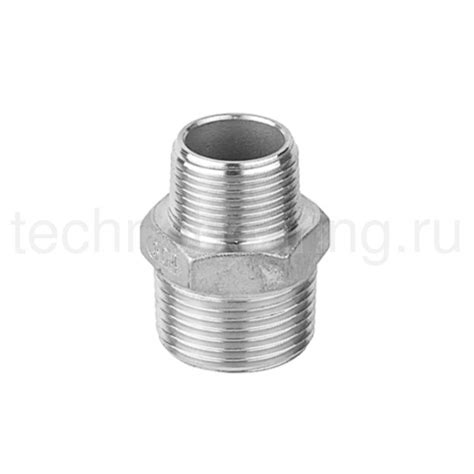 Ниппель переходной сталь, 3/4", НР BSP/НР NPT, TL3/4RMBS-MNP TITAN LOCK ...