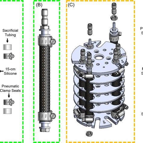 A Single Actuator Design In Its Expanded And B Assembled Download Scientific Diagram