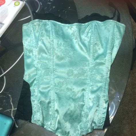 Beautiful Mint Green Corset Green Corset Fredericks Of Hollywood Corset