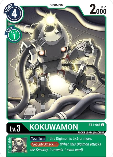 Kokuwamon Digimon Card Meta