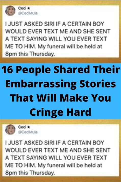 16 People Shared Their Embarrassing Stories That Will Make You Cringe