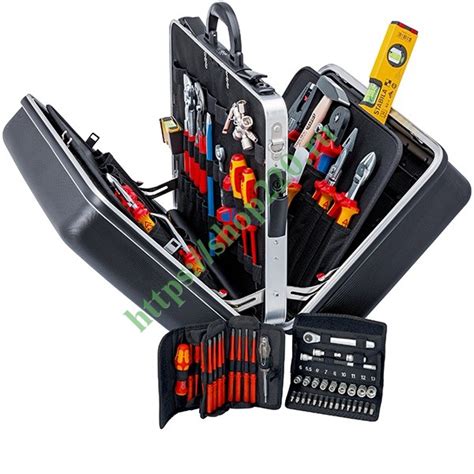 Купить Чемодан с инструментом Knipex BIG Twin Elektro 65 предметов KN ...