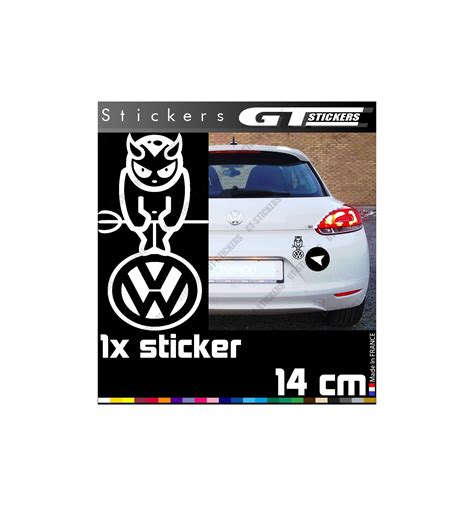 Stickers Vw Volkswagen Devil Gamme 3m Pro Gt Stickers