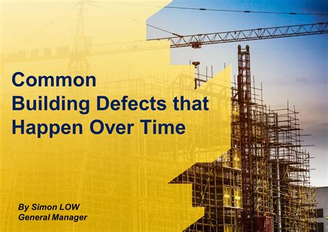 Common Building Defects That Happen Over Time Building Defects And Building Conditions