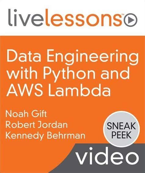 [oreilly] data engineering with python and aws lambda livelessons free