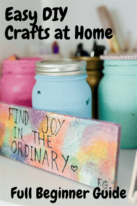 The Ultimate Guide To Easy Diy Crafts At Home