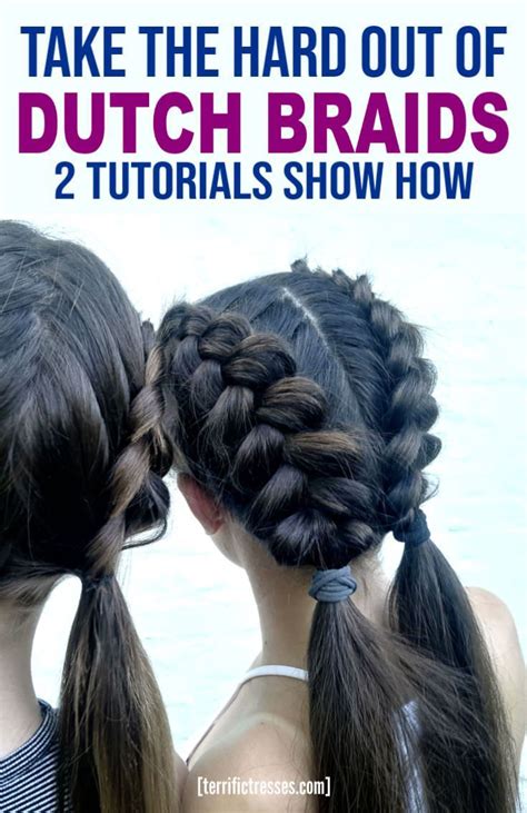How To Dutch Braid Your Own Hair Braiding Your Own Hair Braids For Short Hair Hair