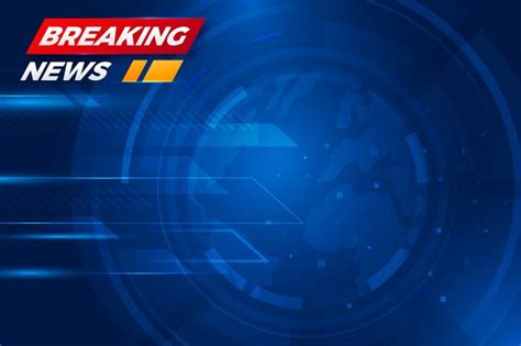 그라디언트 브레이킹 뉴스 배경 무료 벡터