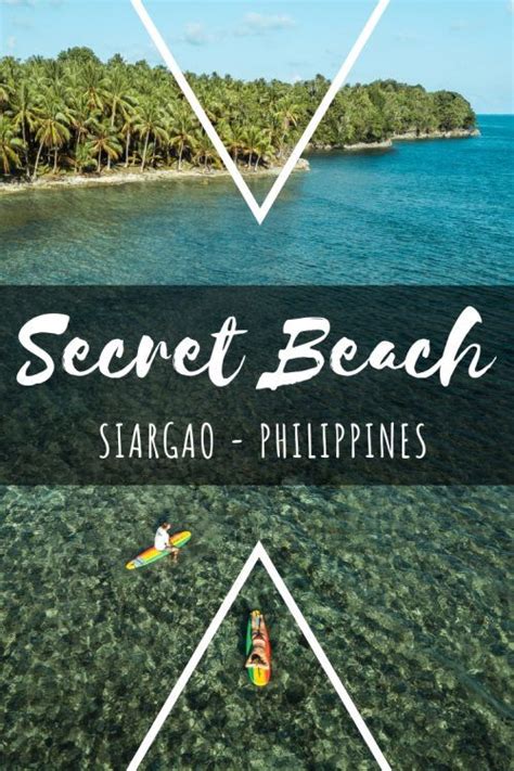 Secret Beach On Siargao Island A Complete Guide Siargao Siargao
