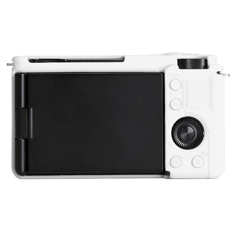 For Sony Zv E10 Soft Silicone Protective Case White