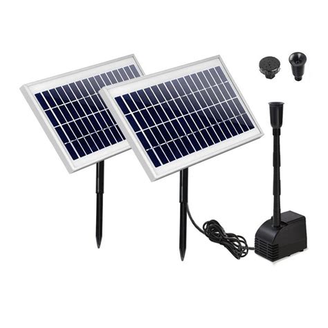 Solar Powered Submersible Water Pond Pump 110W BIG W