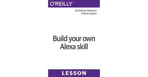 Build Your Own Alexa Skill Book