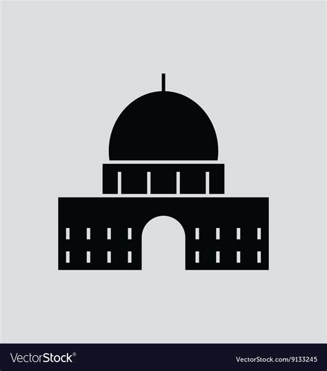 Jerusalem Royalty Free Vector Image VectorStock