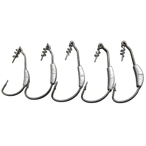 خطاف شائك صلب عالي الكربون ، خطاف شائك برأس كرنك ، دبوس قفل زنبركي ، خطاف صيد عريض بإزاحة كرنك