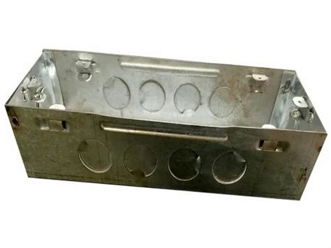 Mild Steel Ms 8mm 8 Way Modular Electrical Box Silver At Rs 39 Piece In Lucknow