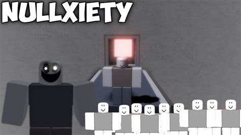 Nullxiety Roblox Horror Youtube